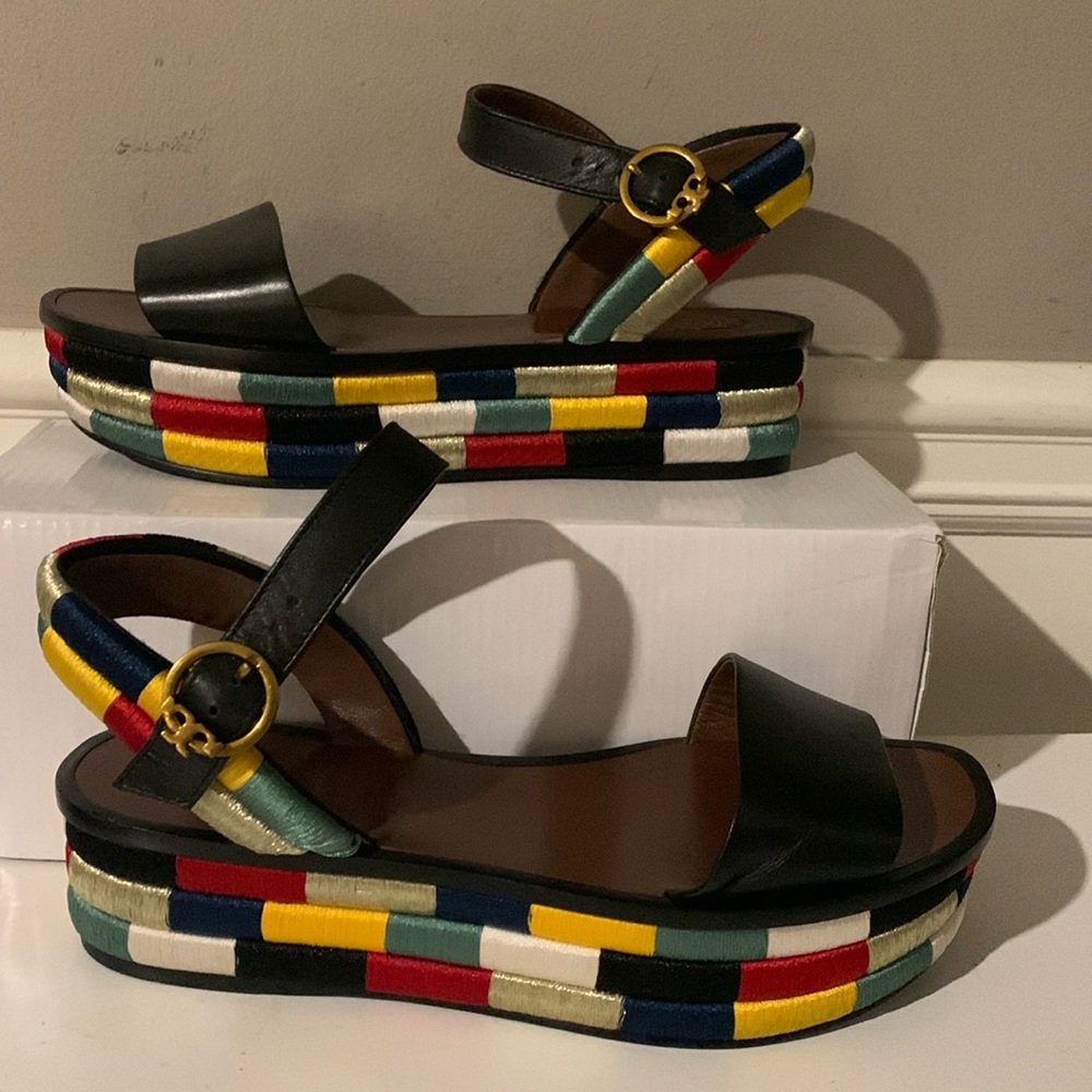 Tory Burch Woman’s Camilla Platform Sandals - Gem